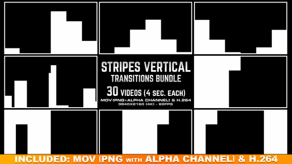 Flares Transition Bundle - 4, Motion Graphics | VideoHive