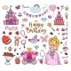 Happy Birthday Princess, Vectors | GraphicRiver
