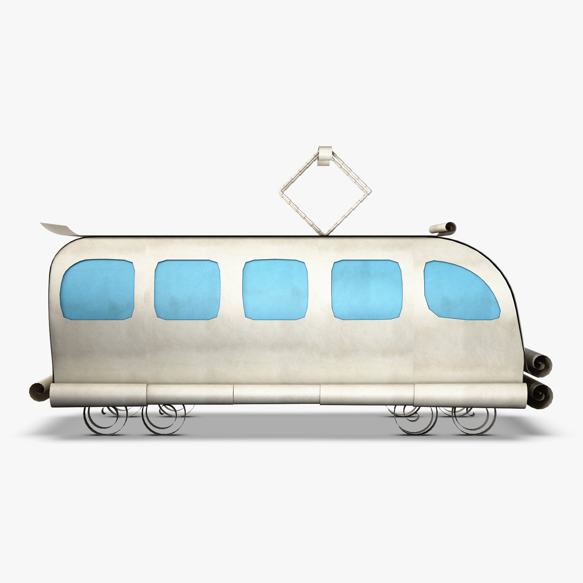 Tram Paper v 1 by Zurel | 3DOcean