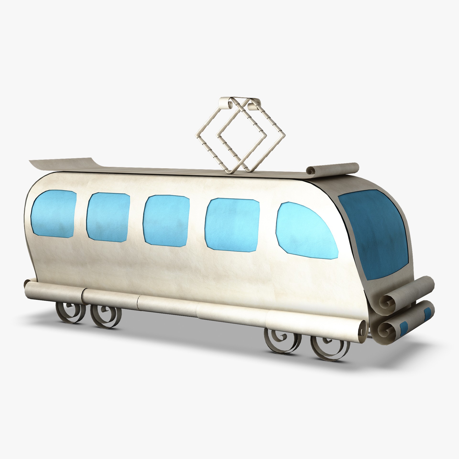 Tram Paper v 1 by Zurel | 3DOcean