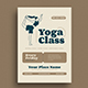 Yoga Class Pack, Print Templates | GraphicRiver