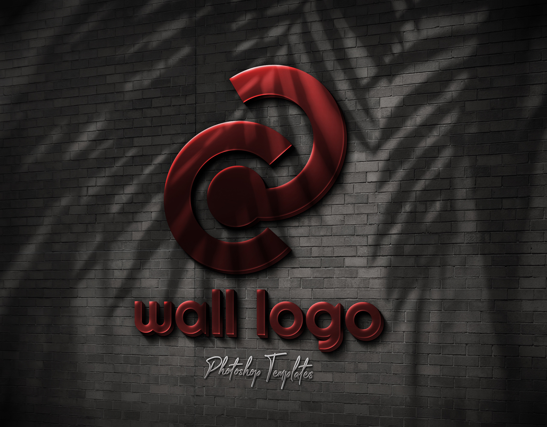 Wall Logo Sign Mockups, Add-ons | GraphicRiver