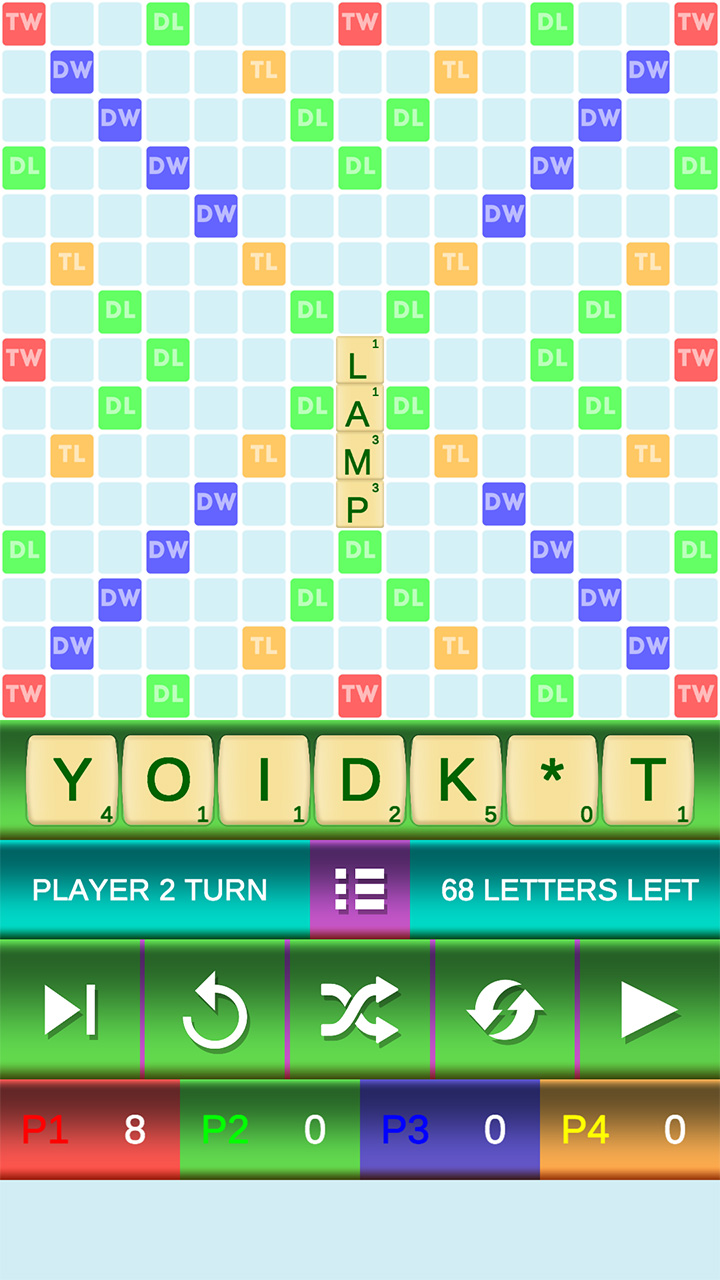 SCRABBLE - The Classic Word Game by mukeshappsgames | CodeCanyon