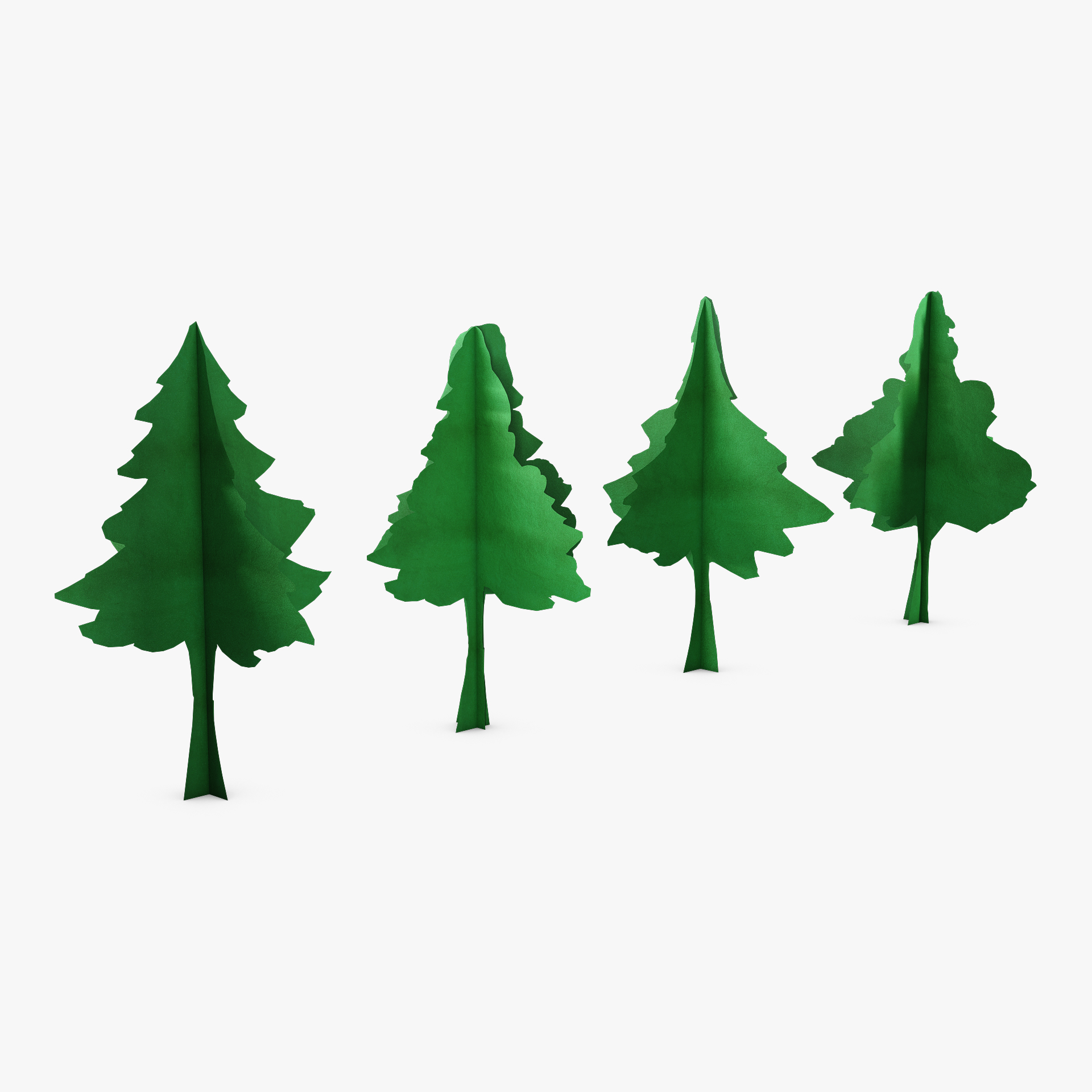Conifer Tree Paper v 1 by Zurel | 3DOcean