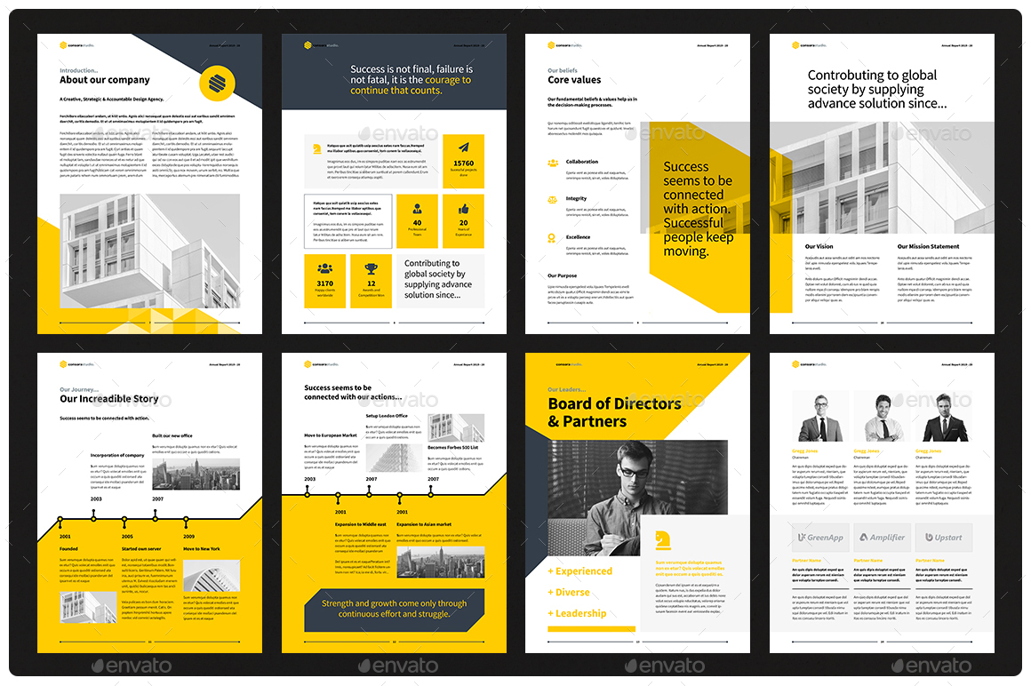Annual E-Report, ePublishing | GraphicRiver