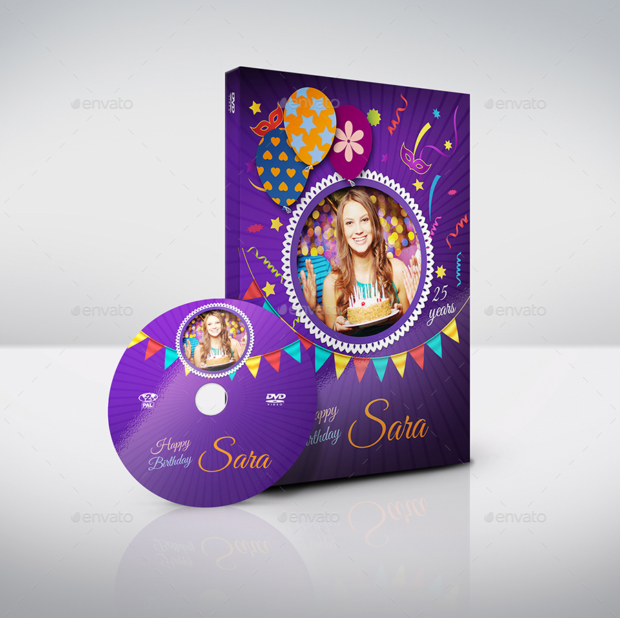 Birthday Party DVD Template Bundle Vol.1, Print Templates | GraphicRiver