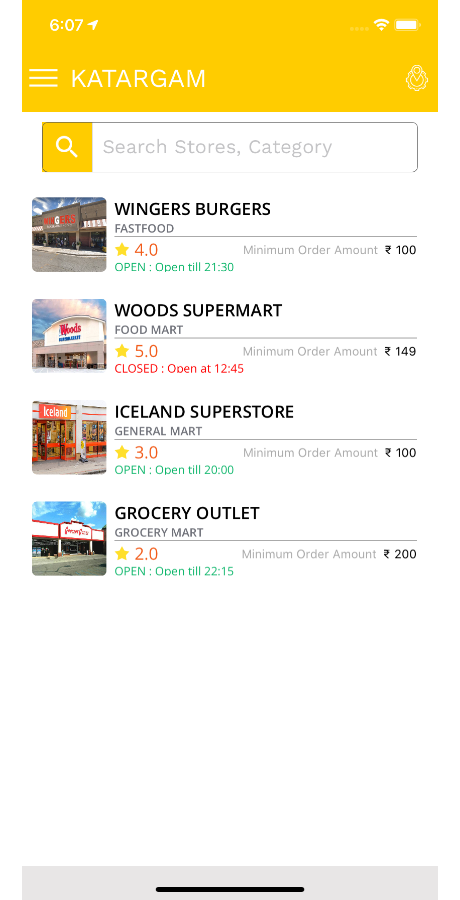 NearByShop- Customer can buy products from nearest store- iOS App by ...