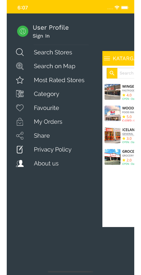 NearByShop- Customer can buy products from nearest store- iOS App by ...