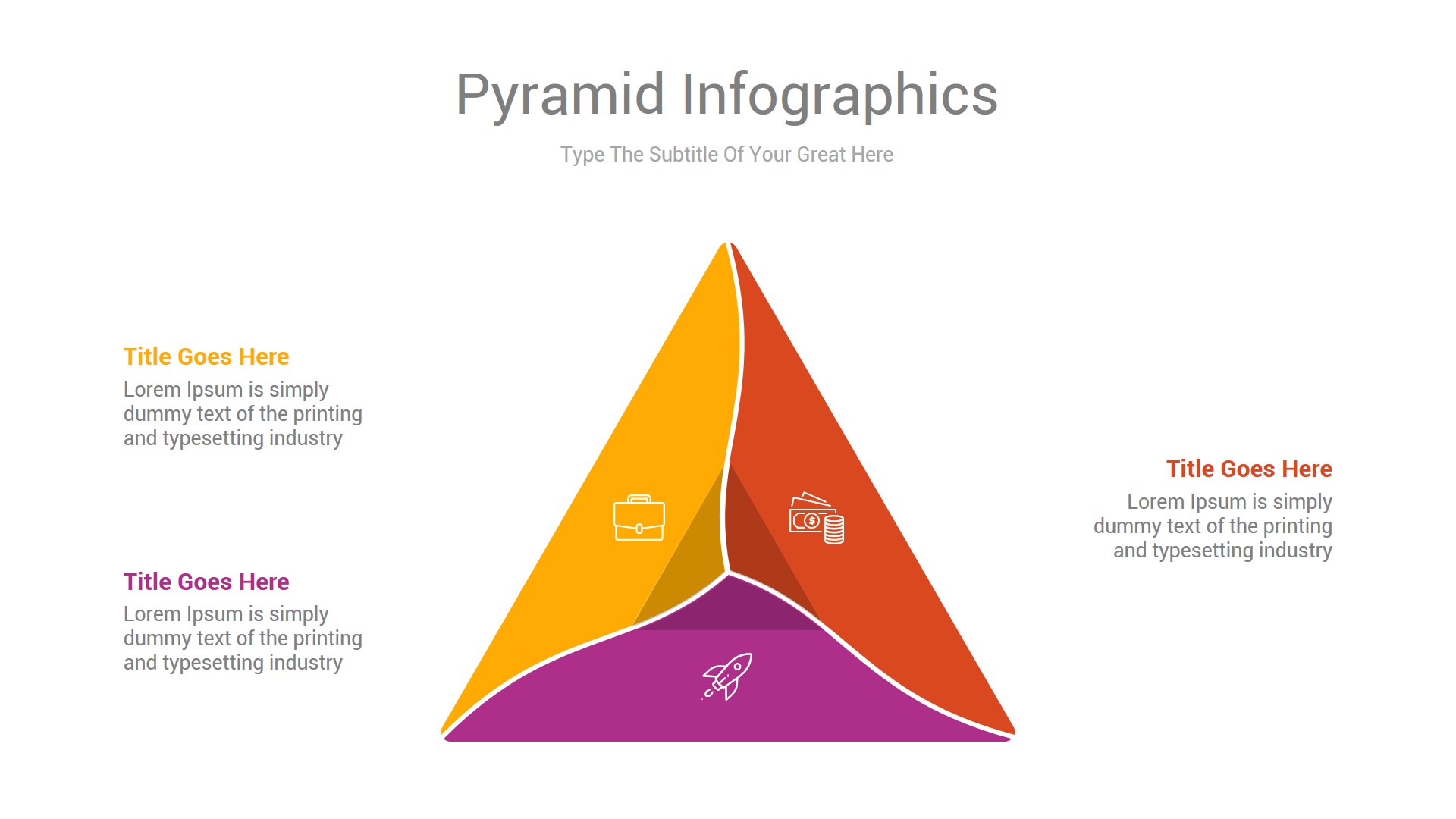 Pyramid Infographics PowerPoint Diagram, Presentation Templates ...