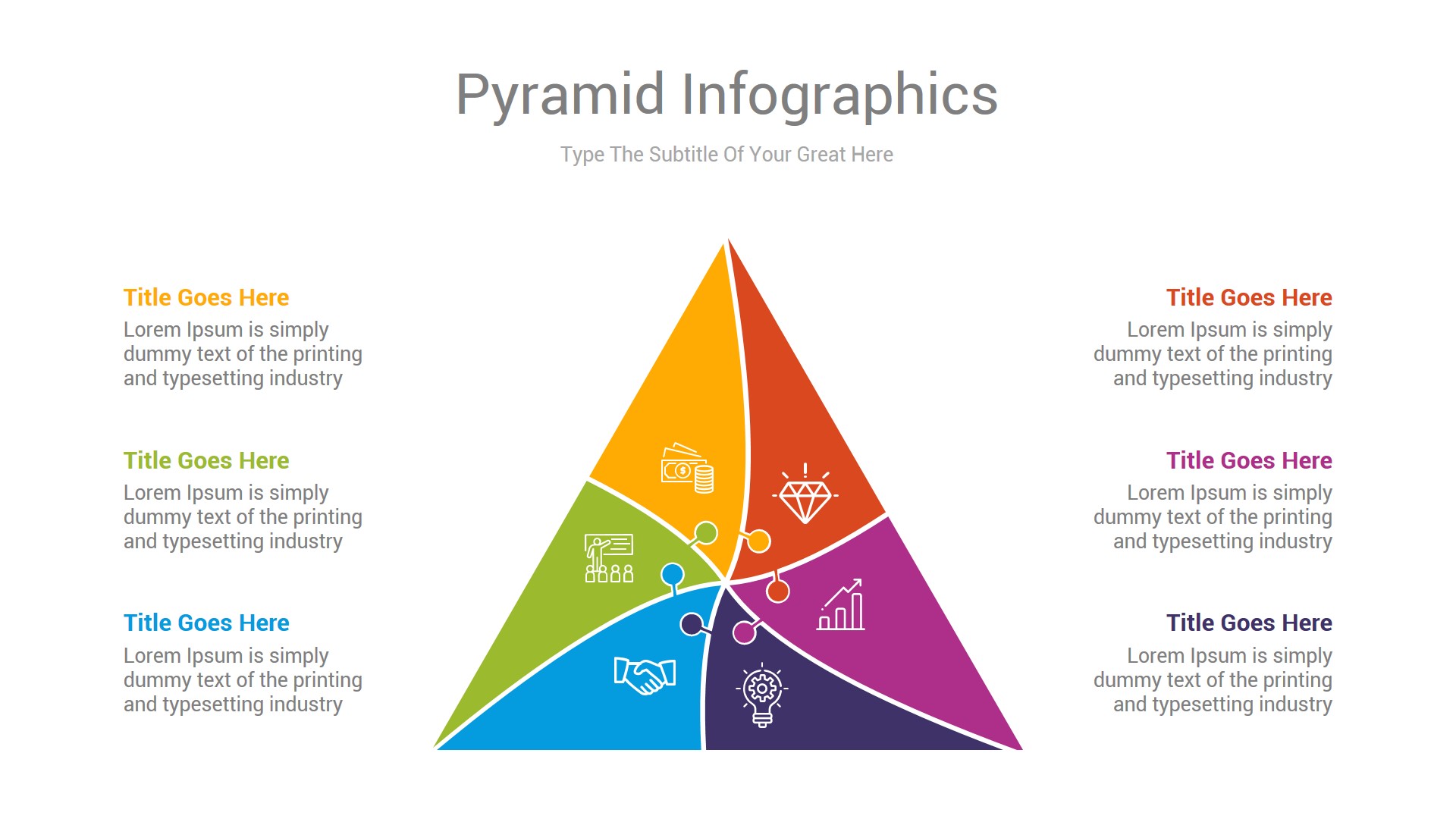 Pyramid Infographics PowerPoint Diagram, Presentation Templates ...