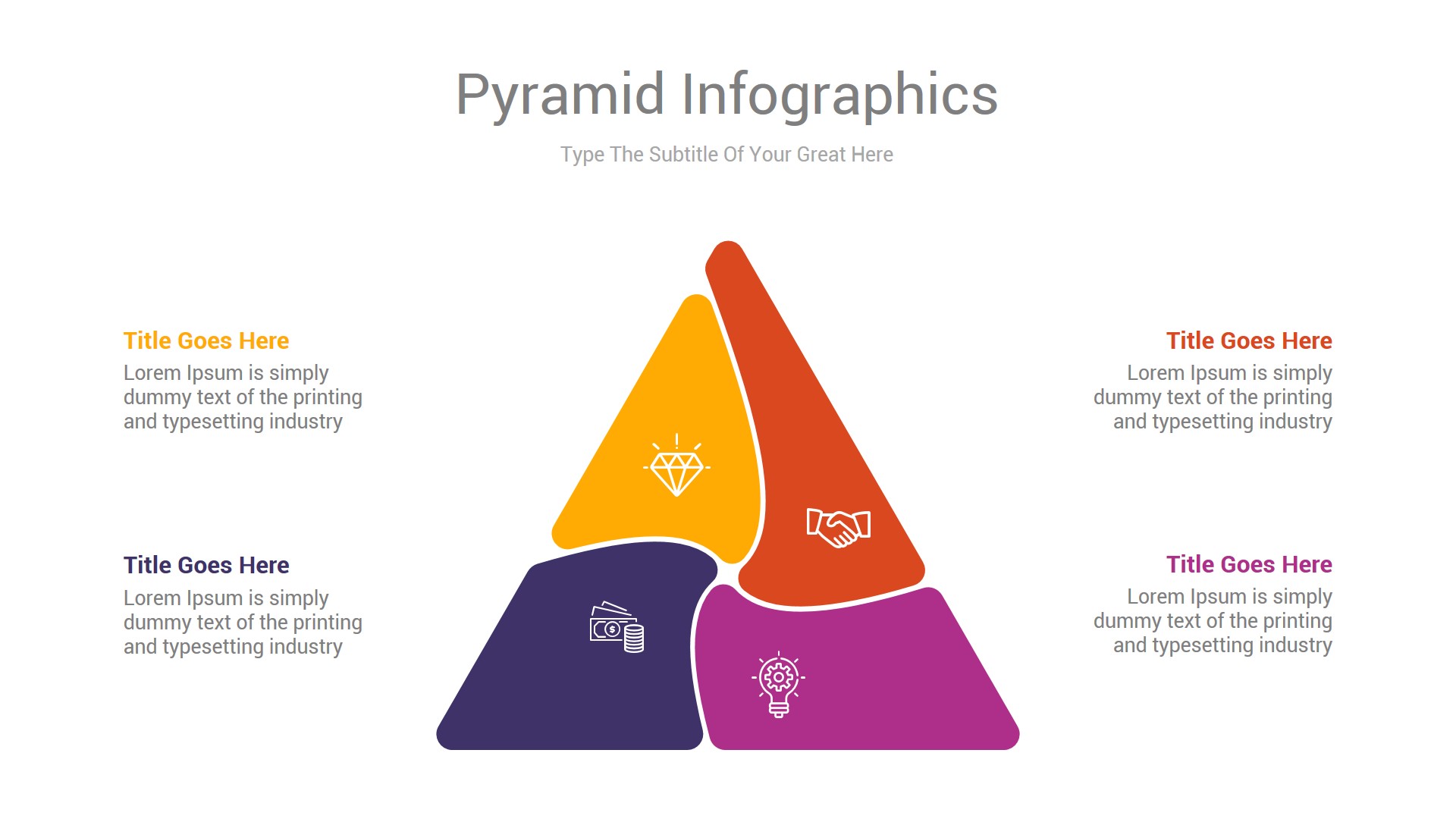 Pyramid Infographics PowerPoint Diagram, Presentation Templates ...