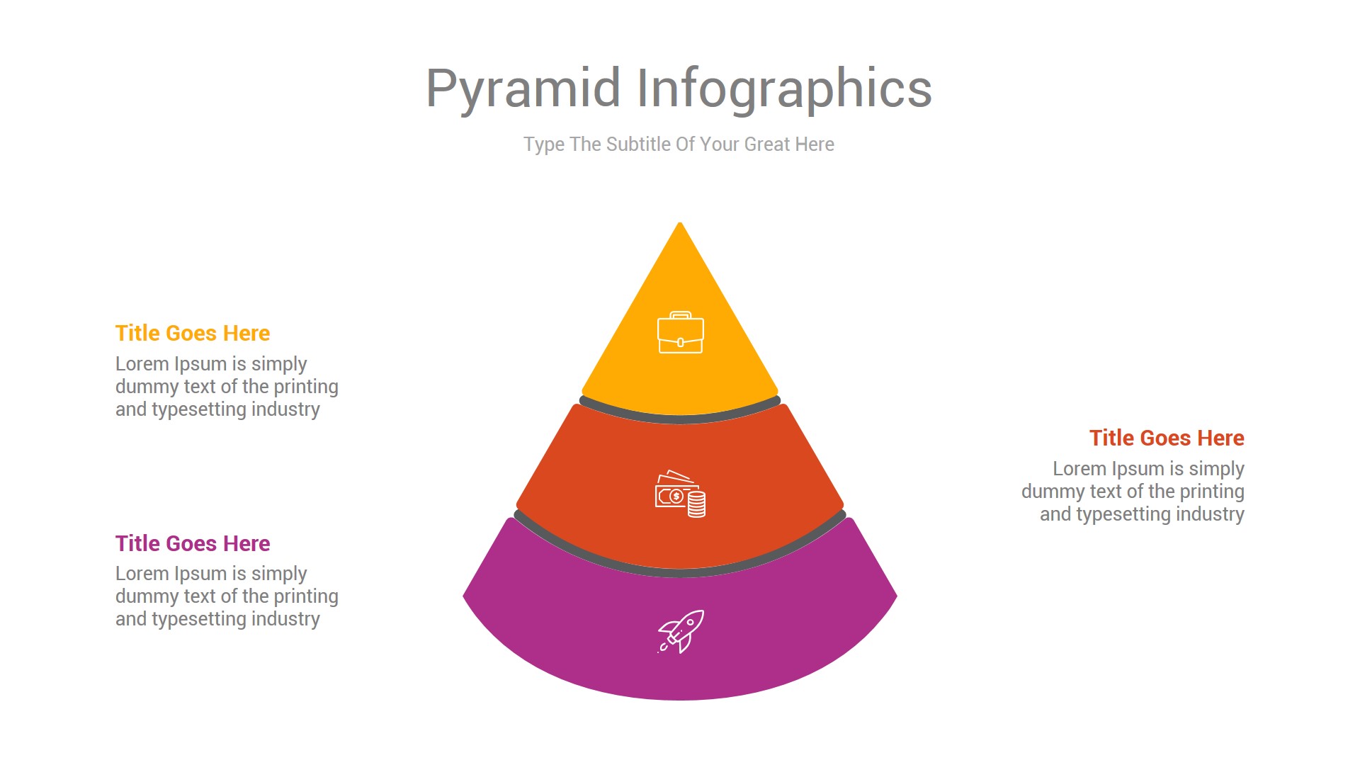 Pyramid Infographics PowerPoint Diagram, Presentation Templates ...