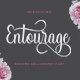 Entourage Script, Fonts | GraphicRiver