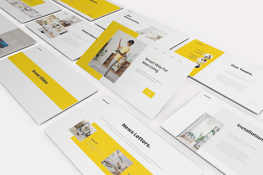 Smart Home Powerpoint Template, Presentation Templates | GraphicRiver