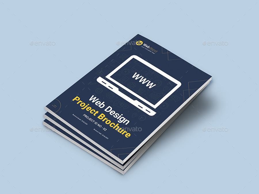 Web Design Brochure, Print Templates | GraphicRiver