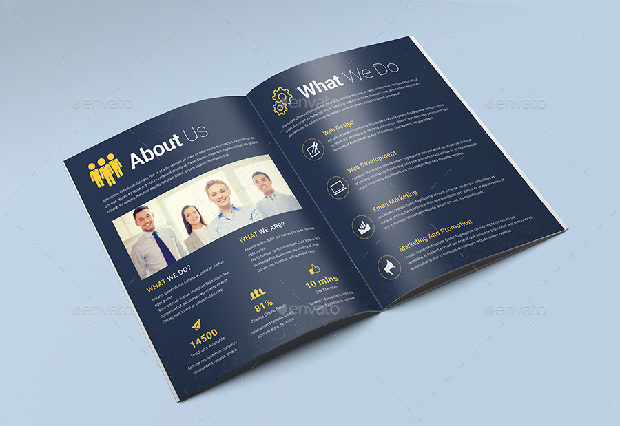 Web Design Brochure, Print Templates | GraphicRiver