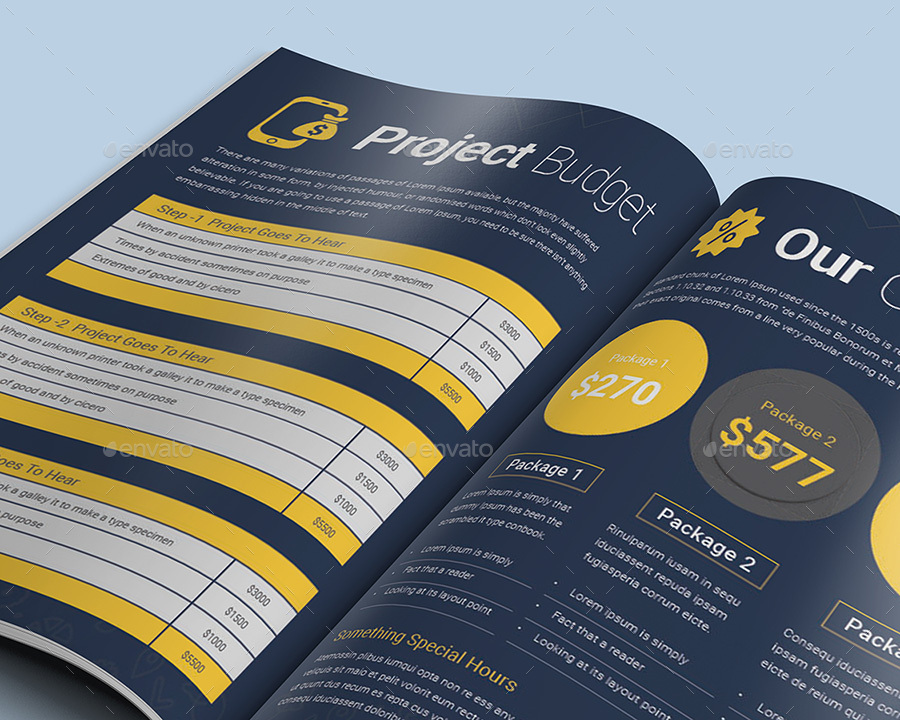 Web Design Brochure, Print Templates | GraphicRiver