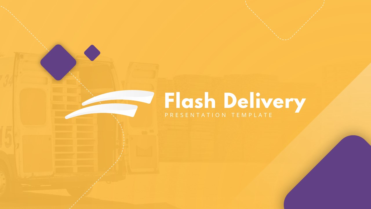 Flash Delivery Presentation Template, Presentation Templates | GraphicRiver