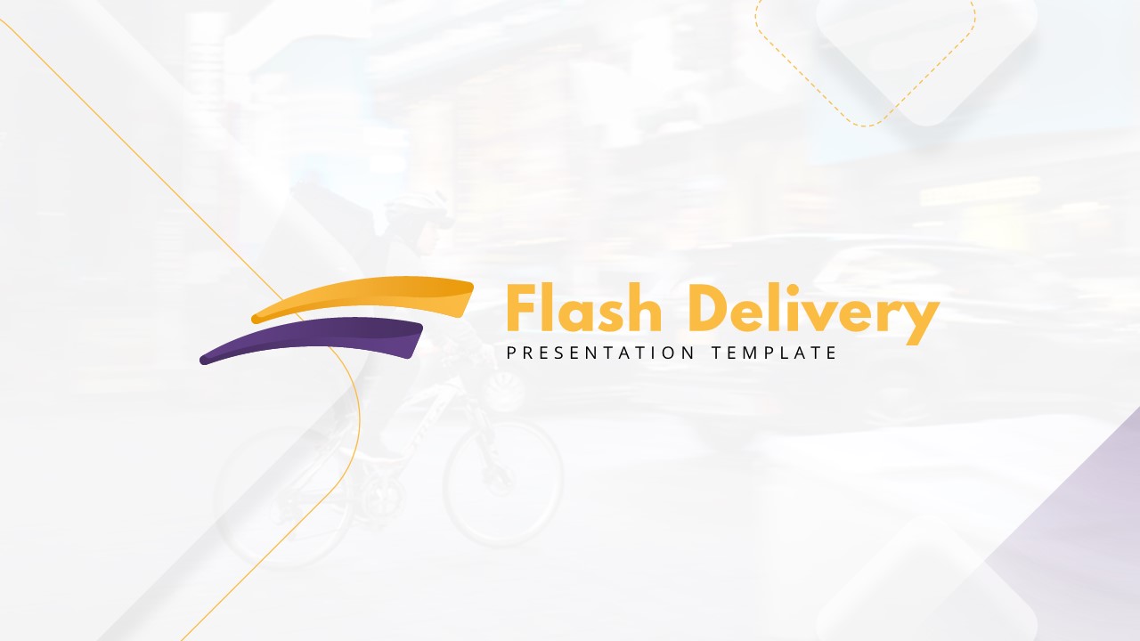 Flash Delivery Presentation Template, Presentation Templates | GraphicRiver