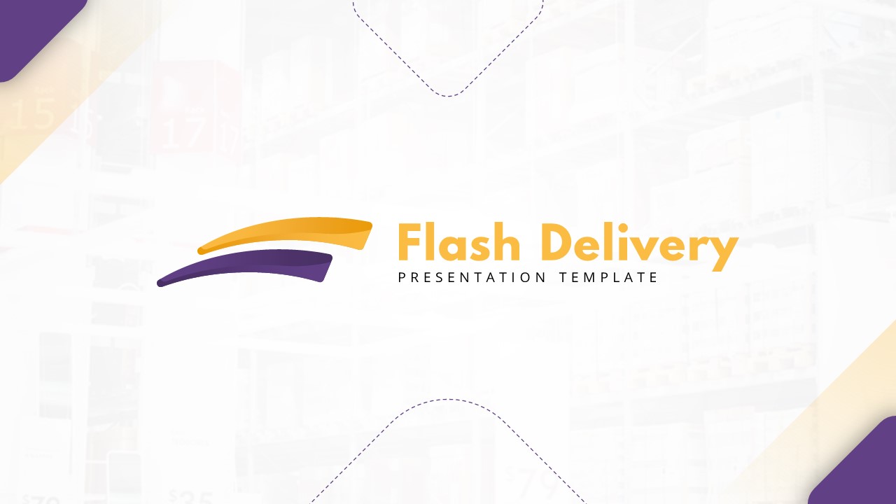Flash Delivery Presentation Template, Presentation Templates | GraphicRiver