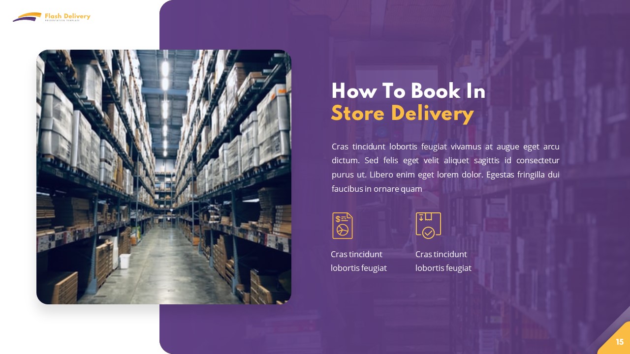 Flash Delivery Presentation Template, Presentation Templates | GraphicRiver