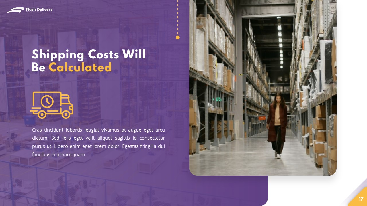 Flash Delivery Presentation Template, Presentation Templates | GraphicRiver