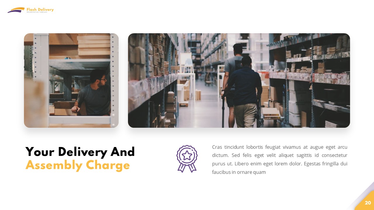 Flash Delivery Presentation Template, Presentation Templates | GraphicRiver