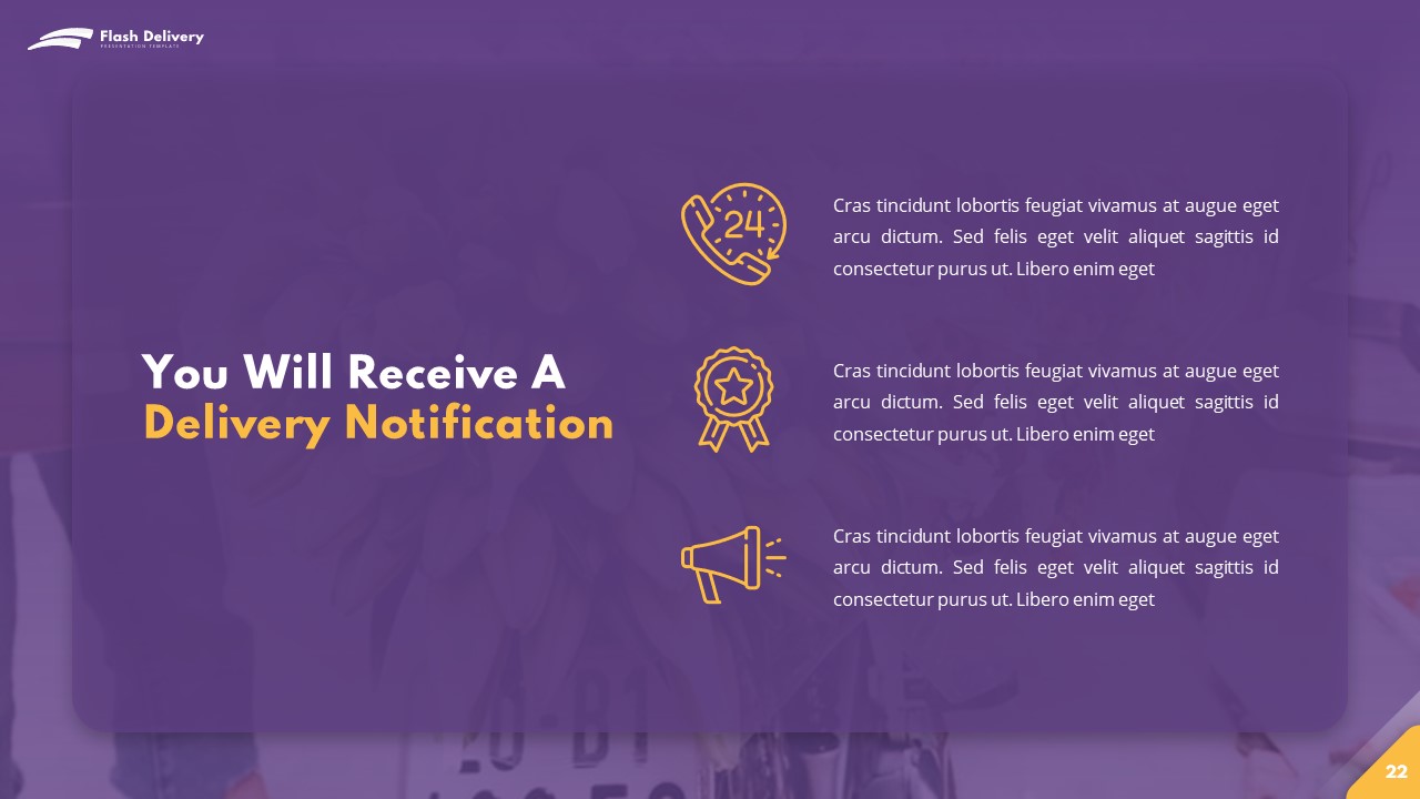 Flash Delivery Presentation Template, Presentation Templates | GraphicRiver