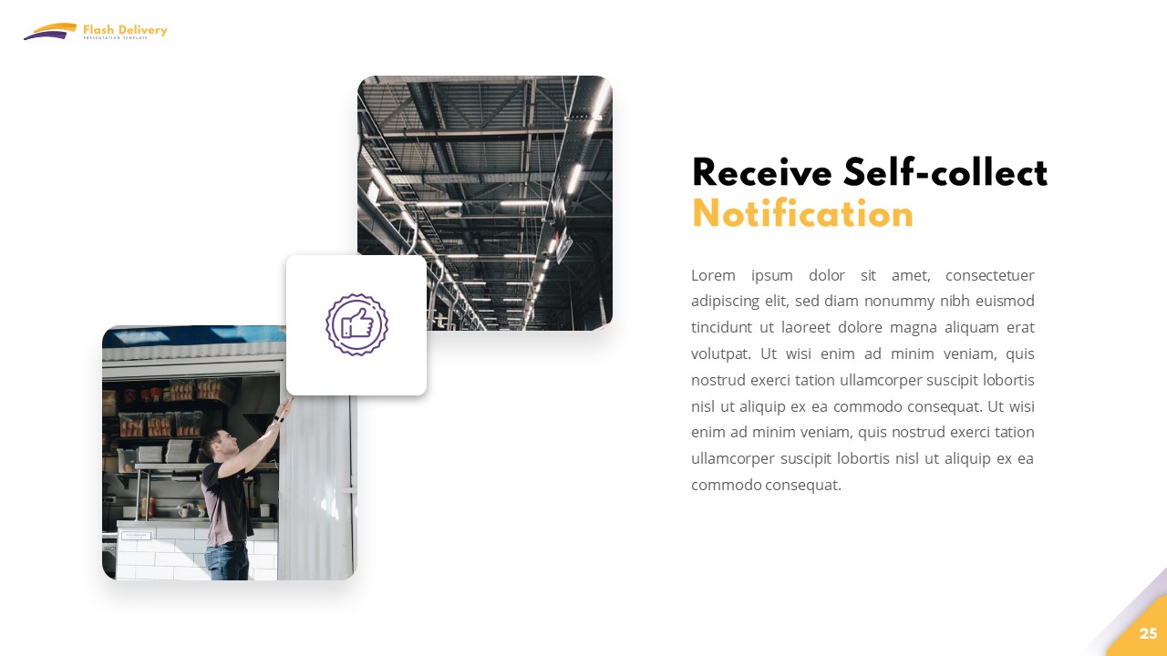 Flash Delivery Presentation Template, Presentation Templates | GraphicRiver