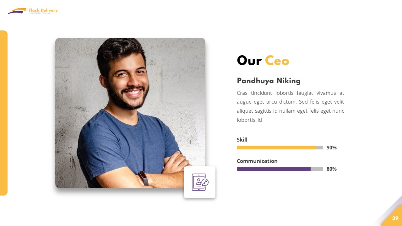 Flash Delivery Presentation Template, Presentation Templates | GraphicRiver