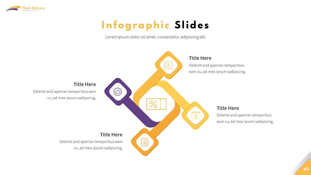 Flash Delivery Presentation Template by Slidesignus | GraphicRiver