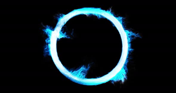 Abstract Energy Ring portal effect., Motion Graphics | VideoHive