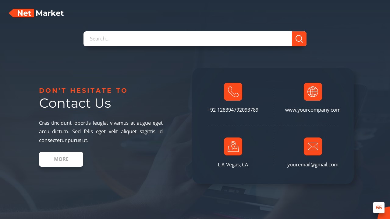 Net Market Presentation Template by Slidesignus | GraphicRiver