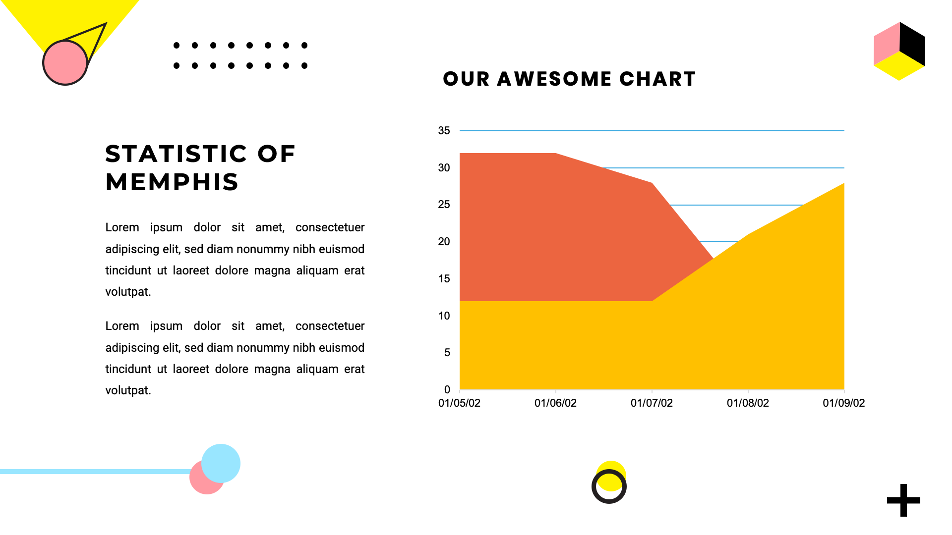Memphis - Creative Style PowerPoint Presentation Template, Presentation ...