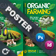 Organic Farming Poster Templates, Print Templates | GraphicRiver