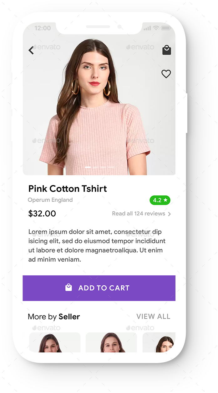 3 App| Multi Vendor eCommerce App UI| Online Shopping App UI| Online ...