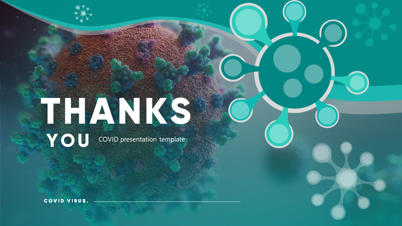 Covid - Health, Disease & Virus Google Slides Template, Presentation ...
