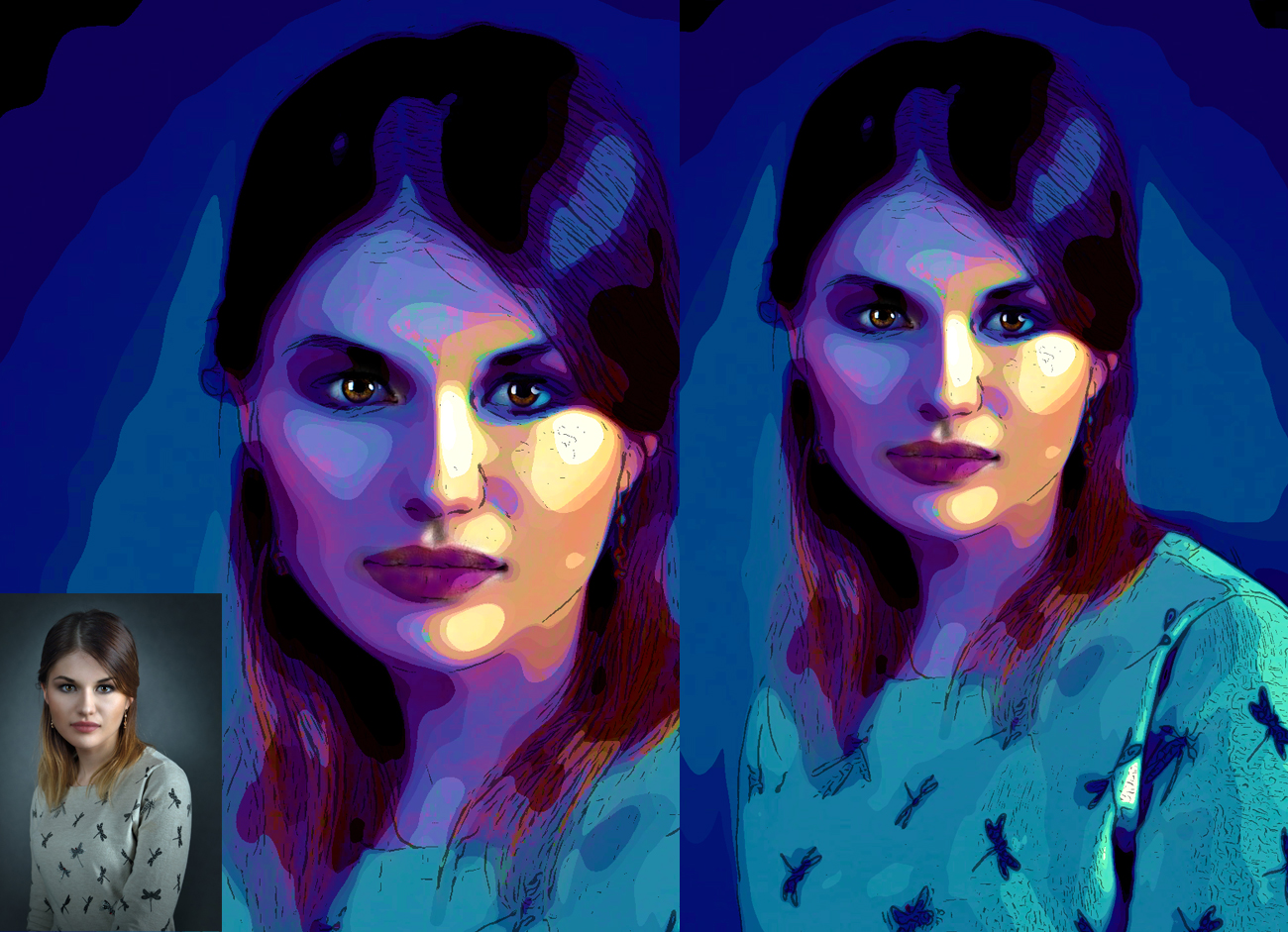 Poster Effect Photoshop Action, Add-ons | GraphicRiver