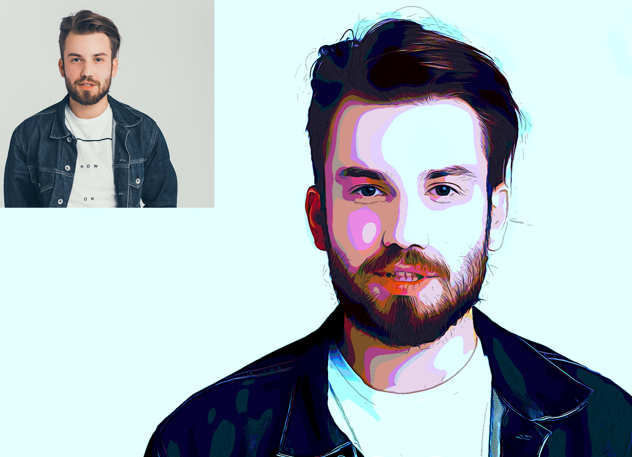 Poster Effect Photoshop Action, Add-ons | GraphicRiver