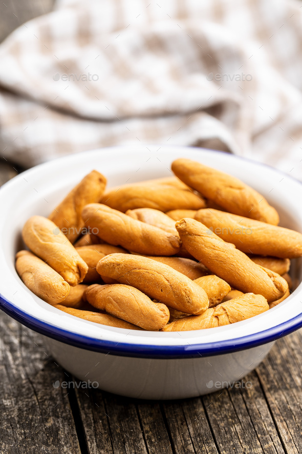 Mini bread sticks Stock Photo by jirkaejc | PhotoDune