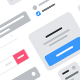 Merge Wireframing UI Kit, Web Elements | GraphicRiver