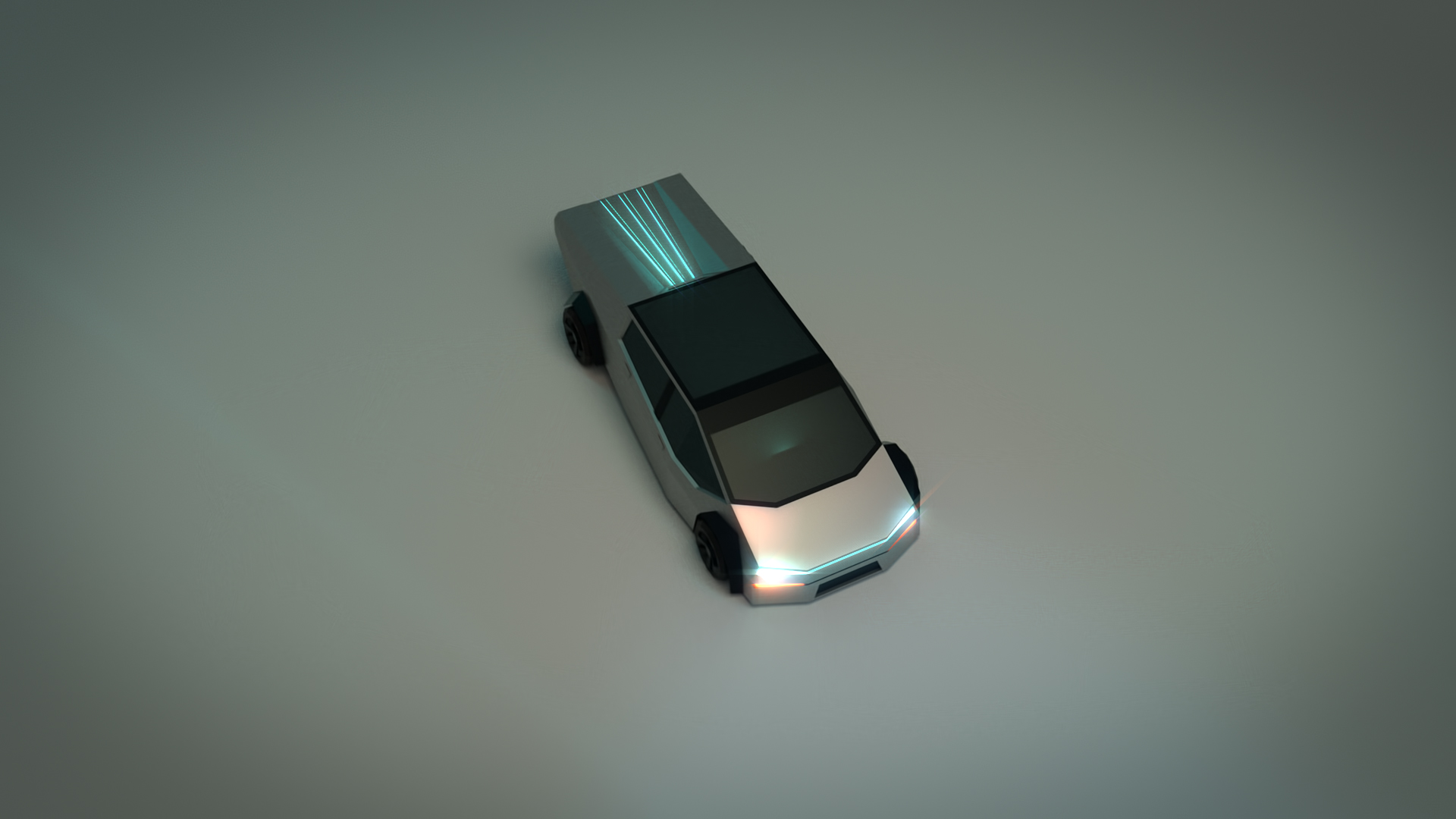 Low Poly Sci-Fi Car 02 by Linder-Media | 3DOcean
