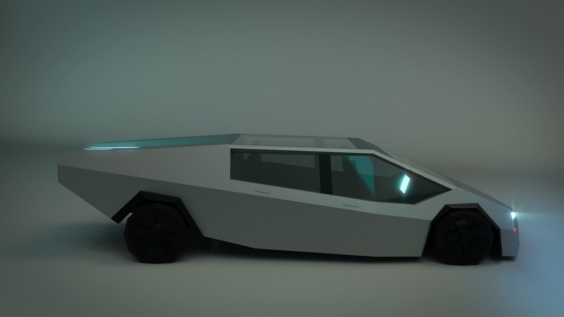 Low Poly Sci-Fi Car 02 by Linder-Media | 3DOcean