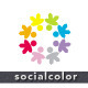 Social Color Logo, Logo Templates | GraphicRiver