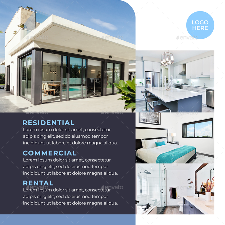 Property Instagram Feed, Web Elements | GraphicRiver