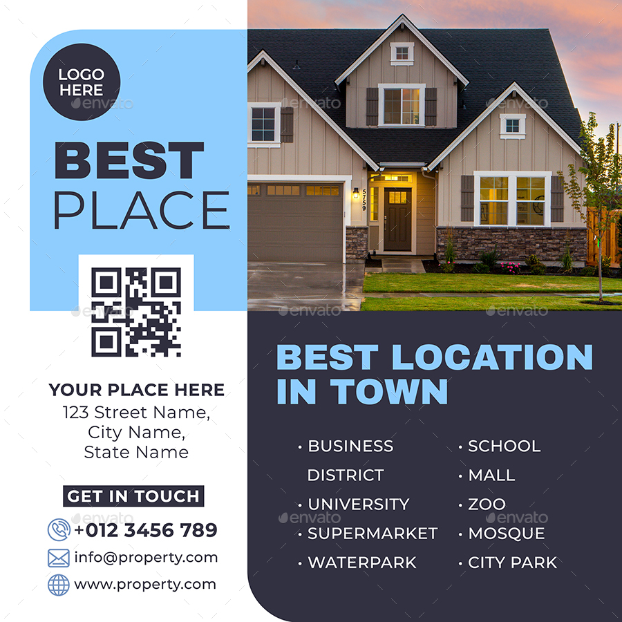 Property Instagram Feed, Web Elements | GraphicRiver