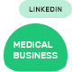 Medical Business LinkedIn Banners, Web Elements | GraphicRiver