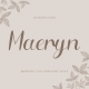 Maeryn Calligraphy Font, Fonts | GraphicRiver