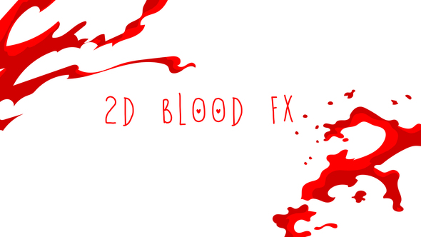 2D Blood Fx, Motion Graphics | VideoHive