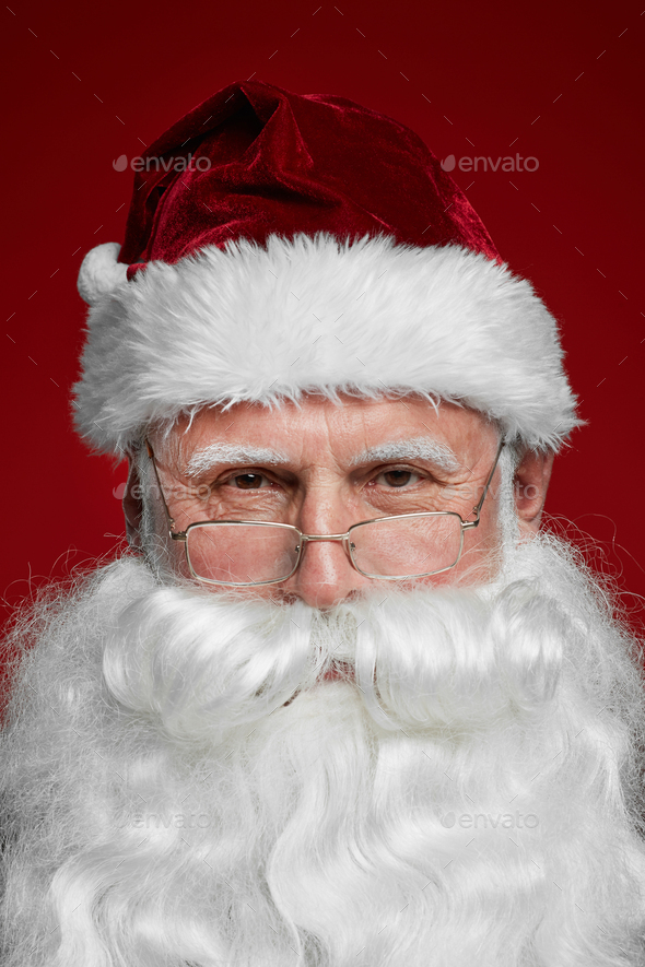 Santa Claus with white beard Stock Photo by AnnaStills | PhotoDune